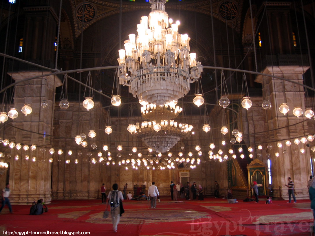 Egypt Travel: The Mosque of Muhammad Ali or the Albaster Mosque in Cairo