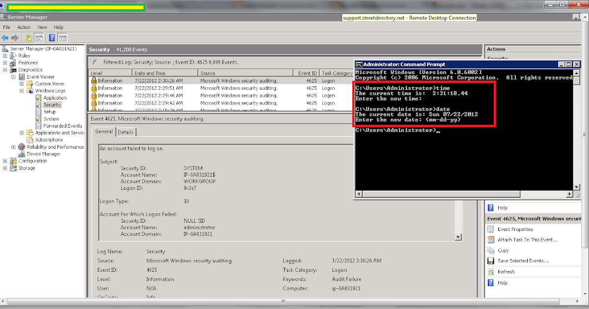 Terran Spot: All Accounts Locked Due to Accessing User Account Manager ...