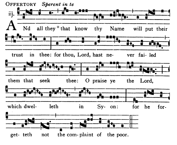 So you want to sing the Offertory? - Chant Café