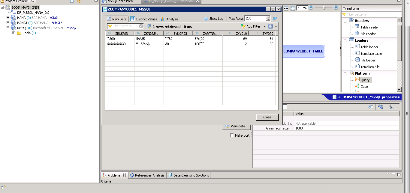 SAP TECH: Implementing Basic Cleanse in Data Services