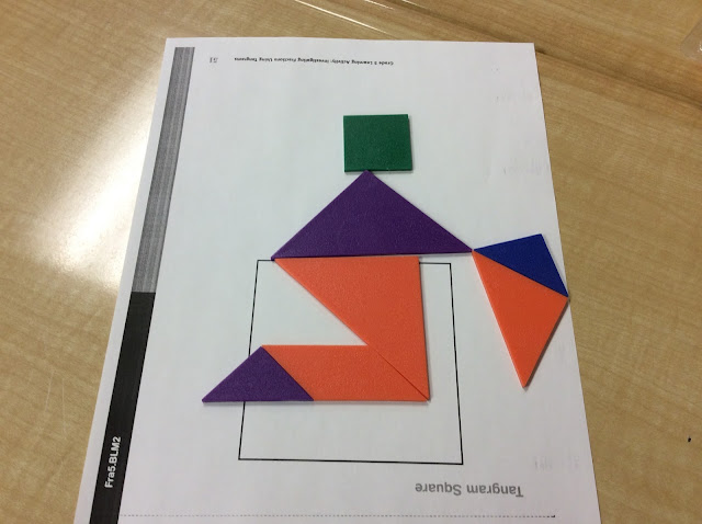 Ms Rashid: Investigating Fractions using tangrams #1
