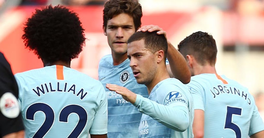 On Pitch: Chelsea 18-19 Third Kit - Footy Headlines