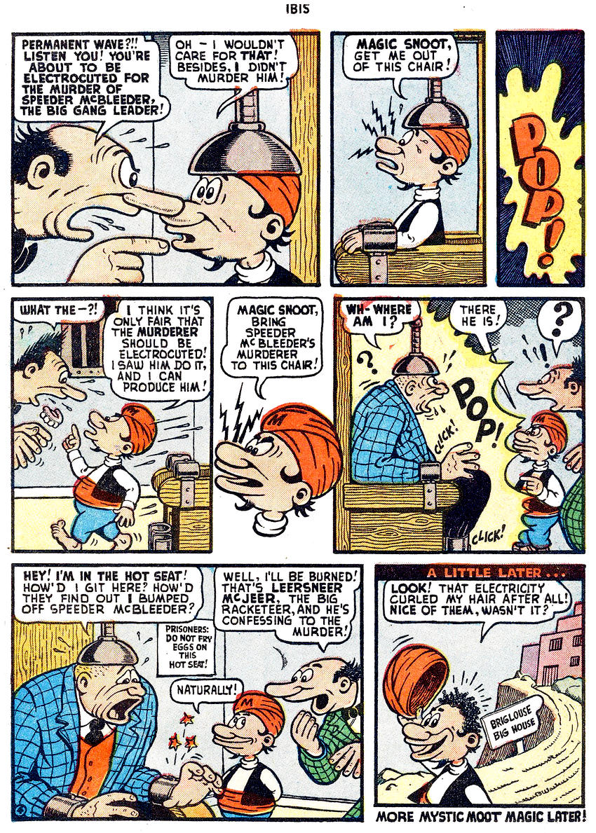 Pappy's Golden Age Comics Blogzine: Number 1297: Basil’s boys, Mystic ...