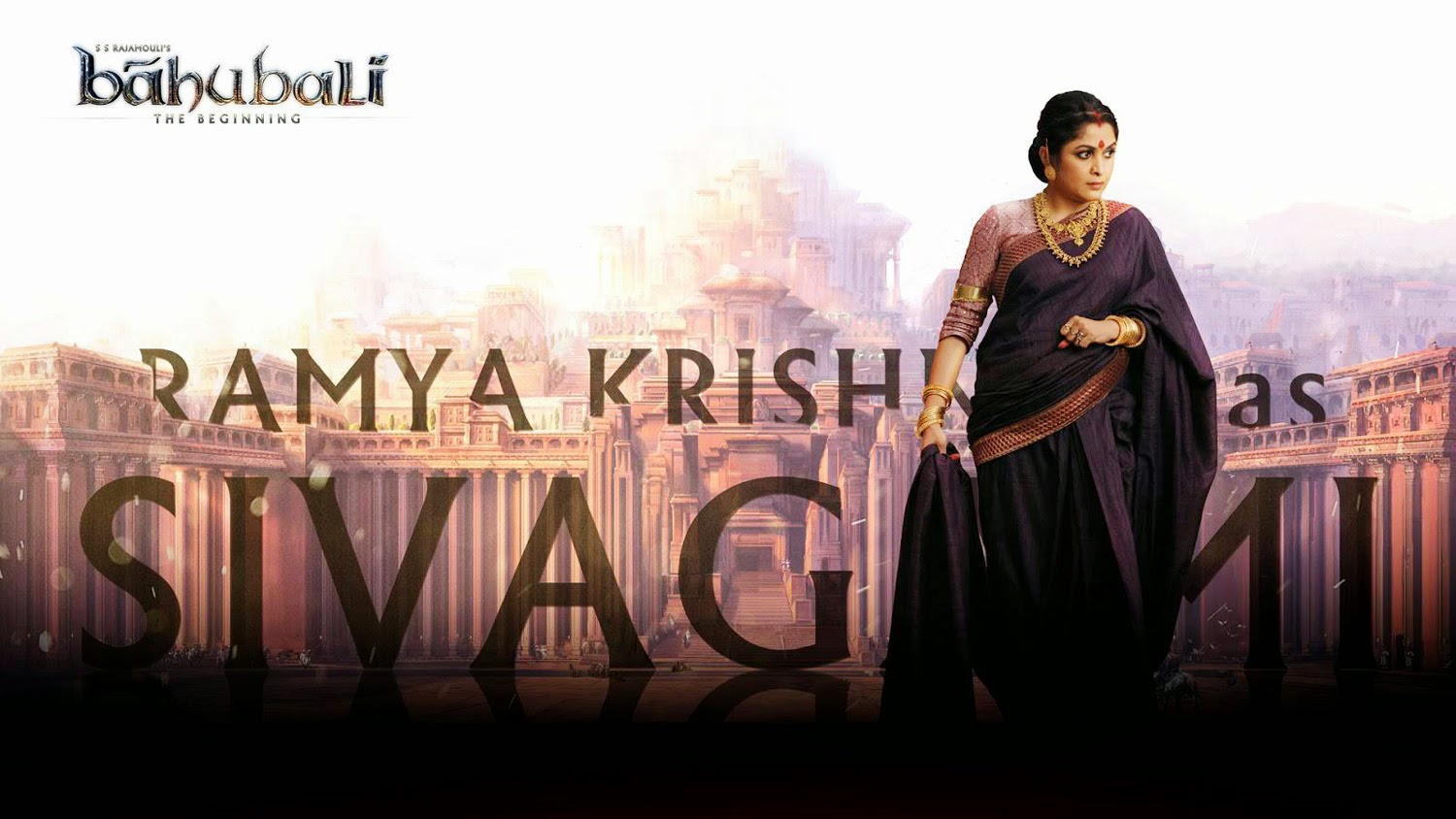 Bahubali another poster: Ramya Krishna First Look in Bahubali 'Sivagami ...