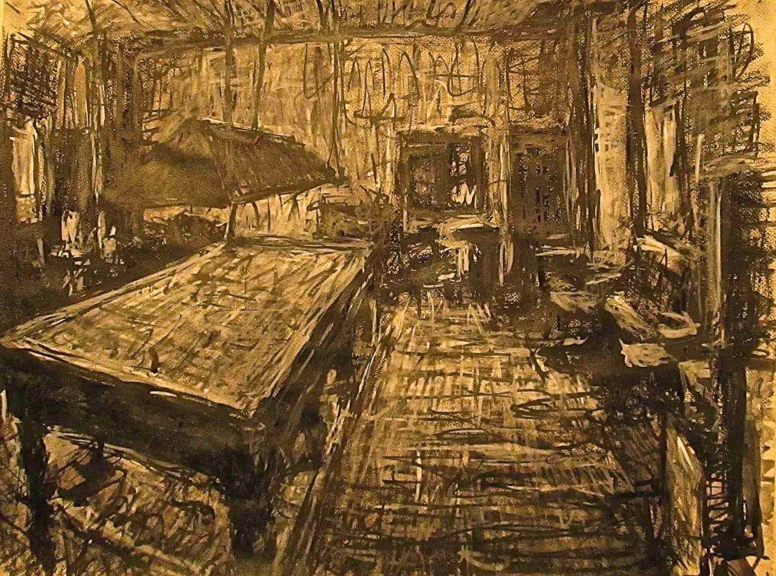 Mary Fletcher's Art Blog: INNterval at Halsetown Inn Feb 2014