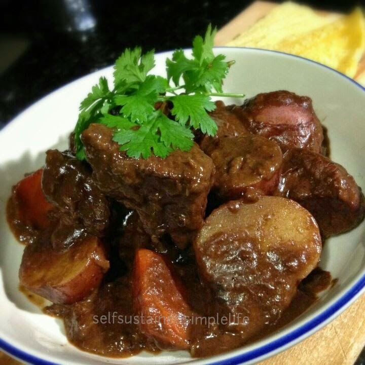 Our Journey to a Simple Life: Chocolate Coffee Braised Beef