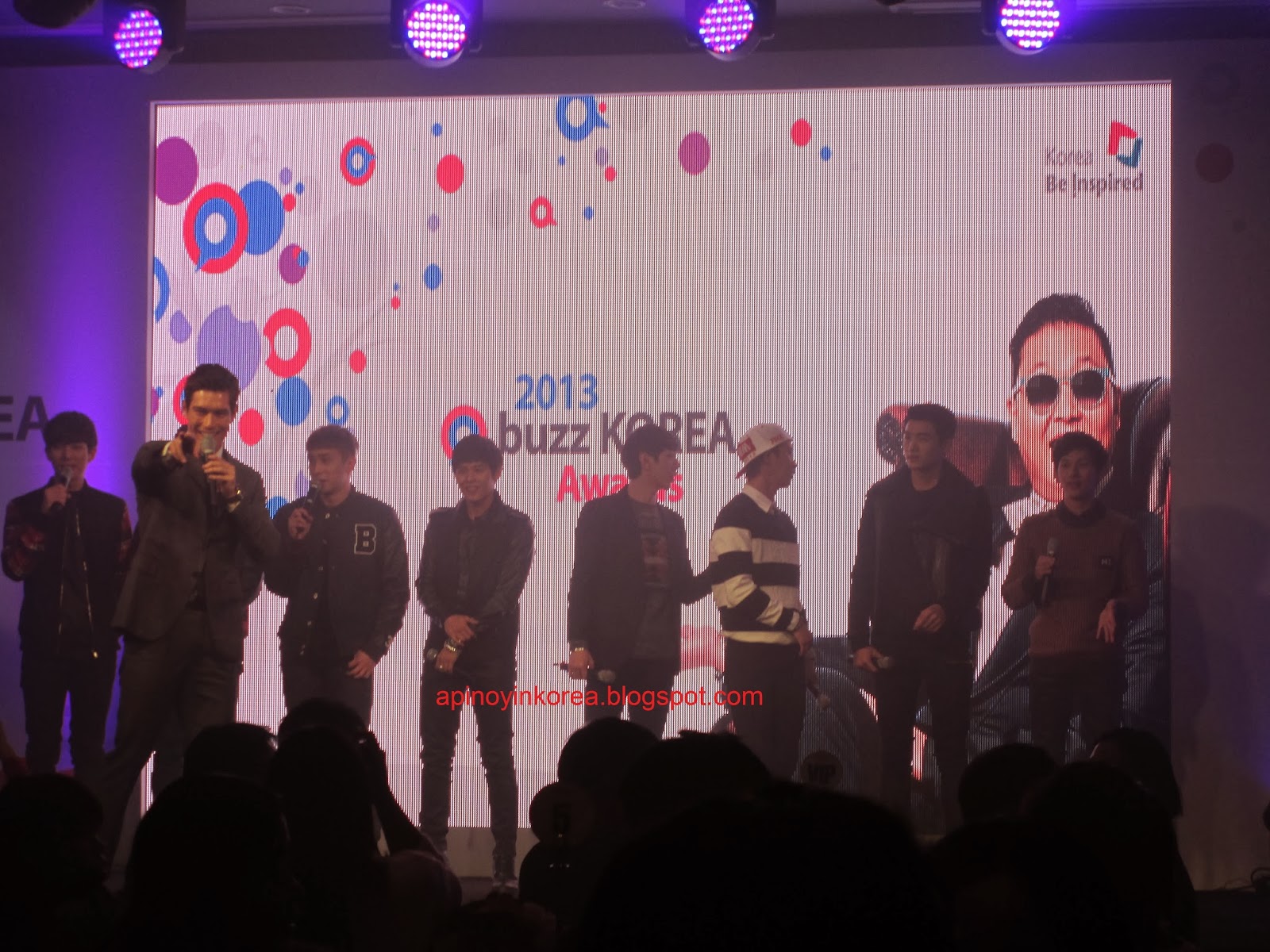 A Pinoy in Korea: Travelblog Korea: The 2013 Buzz Korea Awards!