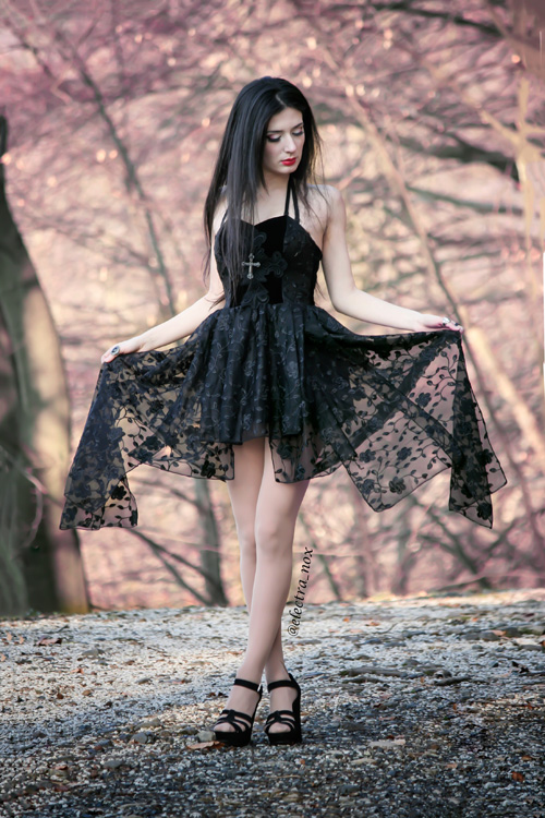 The Gothic Shop Blog: Dead Souls Gothic Dress - Electra Nox