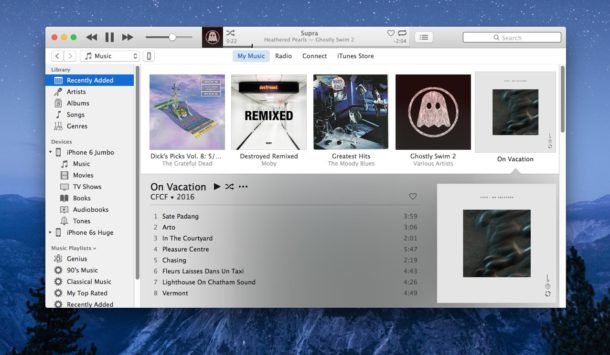 iTunes 12.4 et sa nouvelle interface
