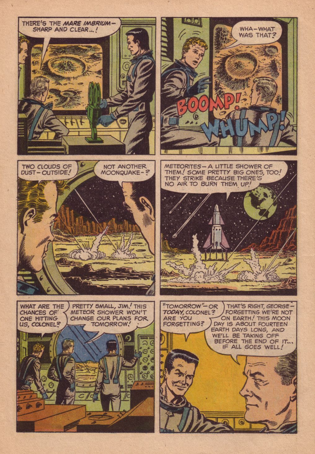 Saved From The Paper Drive: Saturday Morning Comics~Men Into Space:Moon ...