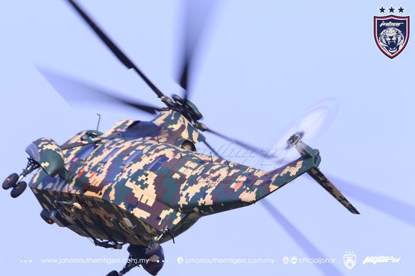 Malaysia Army Aviation Nuri helicopter new camouflage - Asean Defense