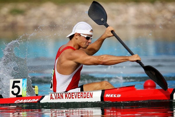 Male Athletes World: Kayaking: Canadian kayaker Adam Van Koeverden