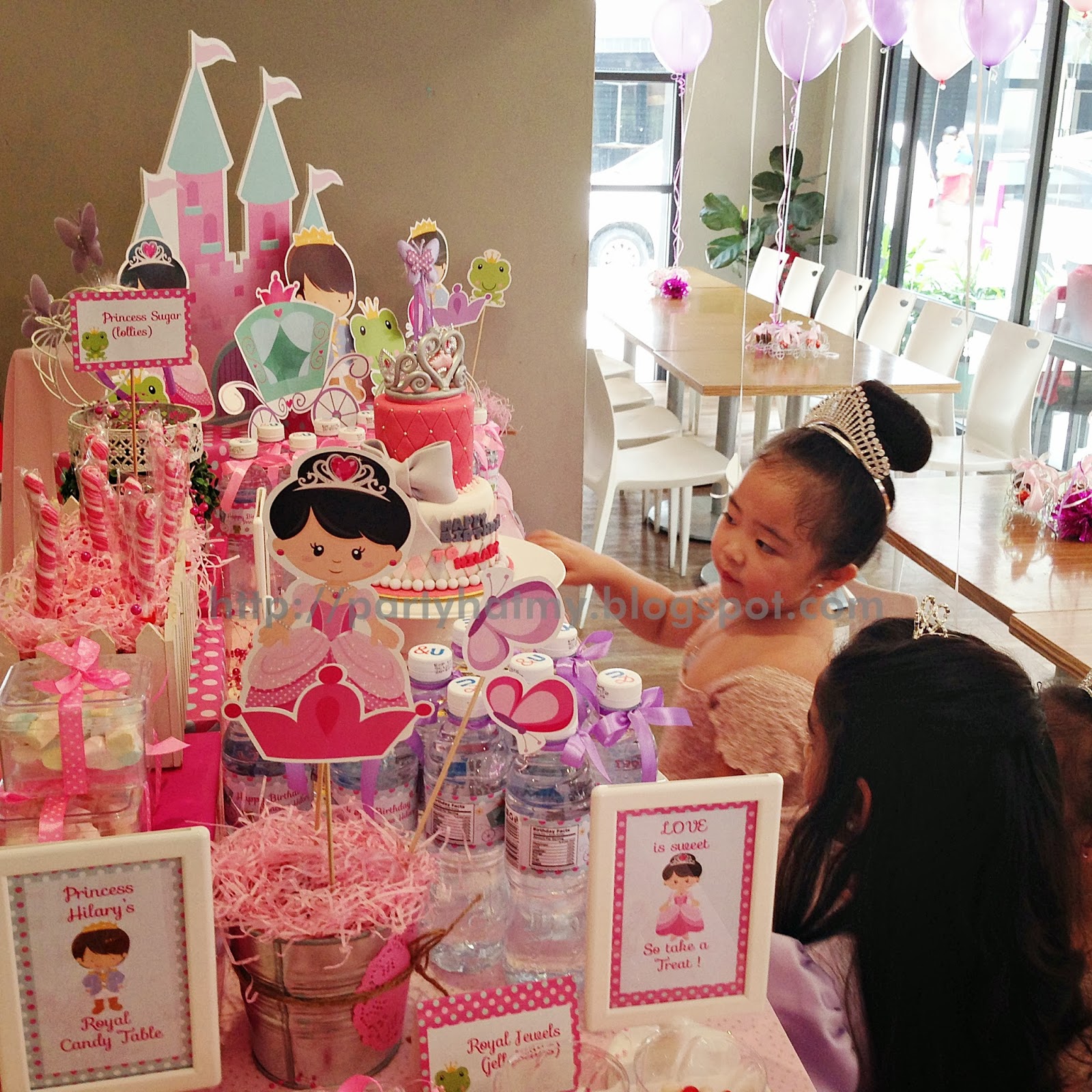 Party Hat: Princess Candy Table for Hilary
