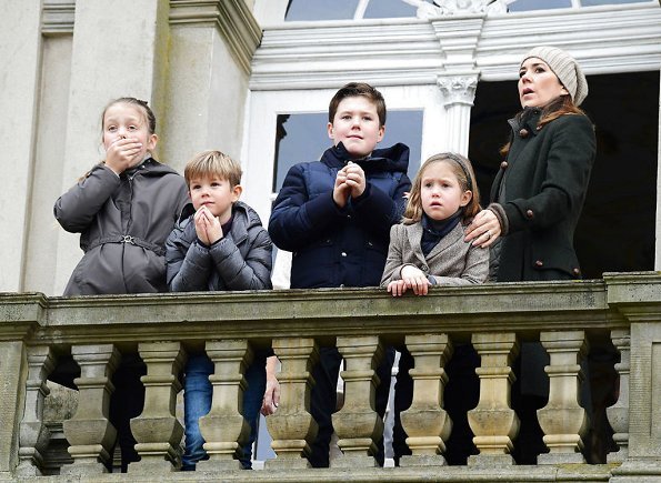 Princess Mary and her children watched 2017 Hubertus Jagt
