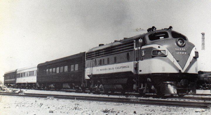 FERROCARRIL SONORA BAJA CALIFORNIA SBC: FOTOS CLASICOS