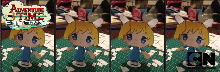 Manualidad en papel en fionna - Imagui