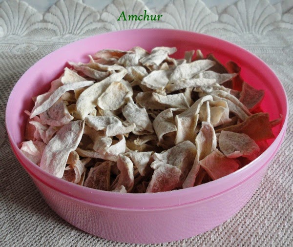 Vidya's Recipes: Amchur recipe - Sun dried raw mango slices - How to ...