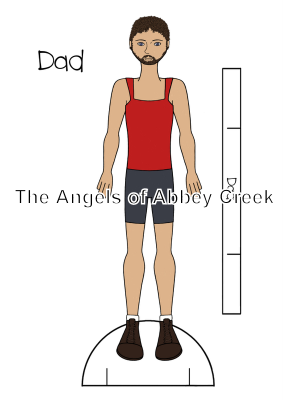 The Angels of Abbey Creek Paper Dolls - Stories of an Unschooling Family