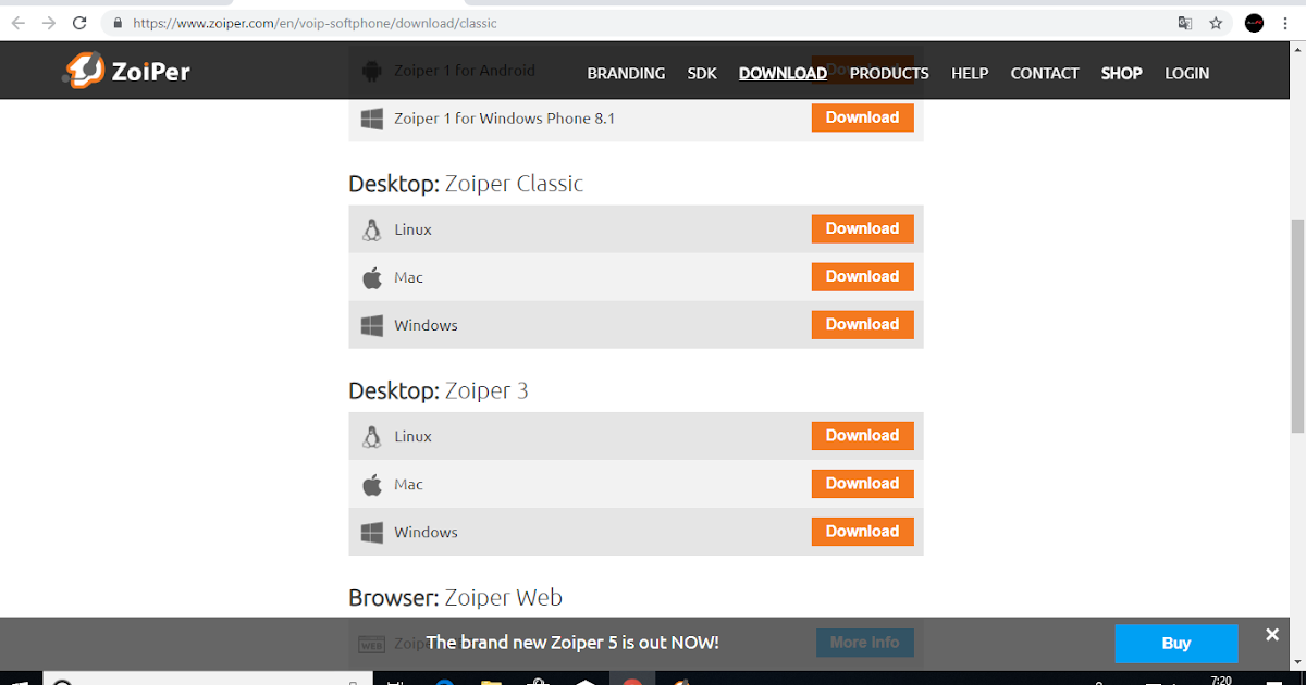 Descargar, instalar y configurar Zoiper