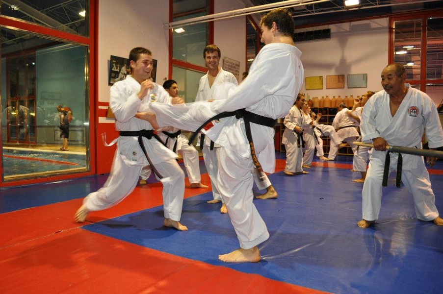 KARATE SHITO RYU ASTURIAS: Curso del maestro Isamu Fuyita 8º Dan de ...