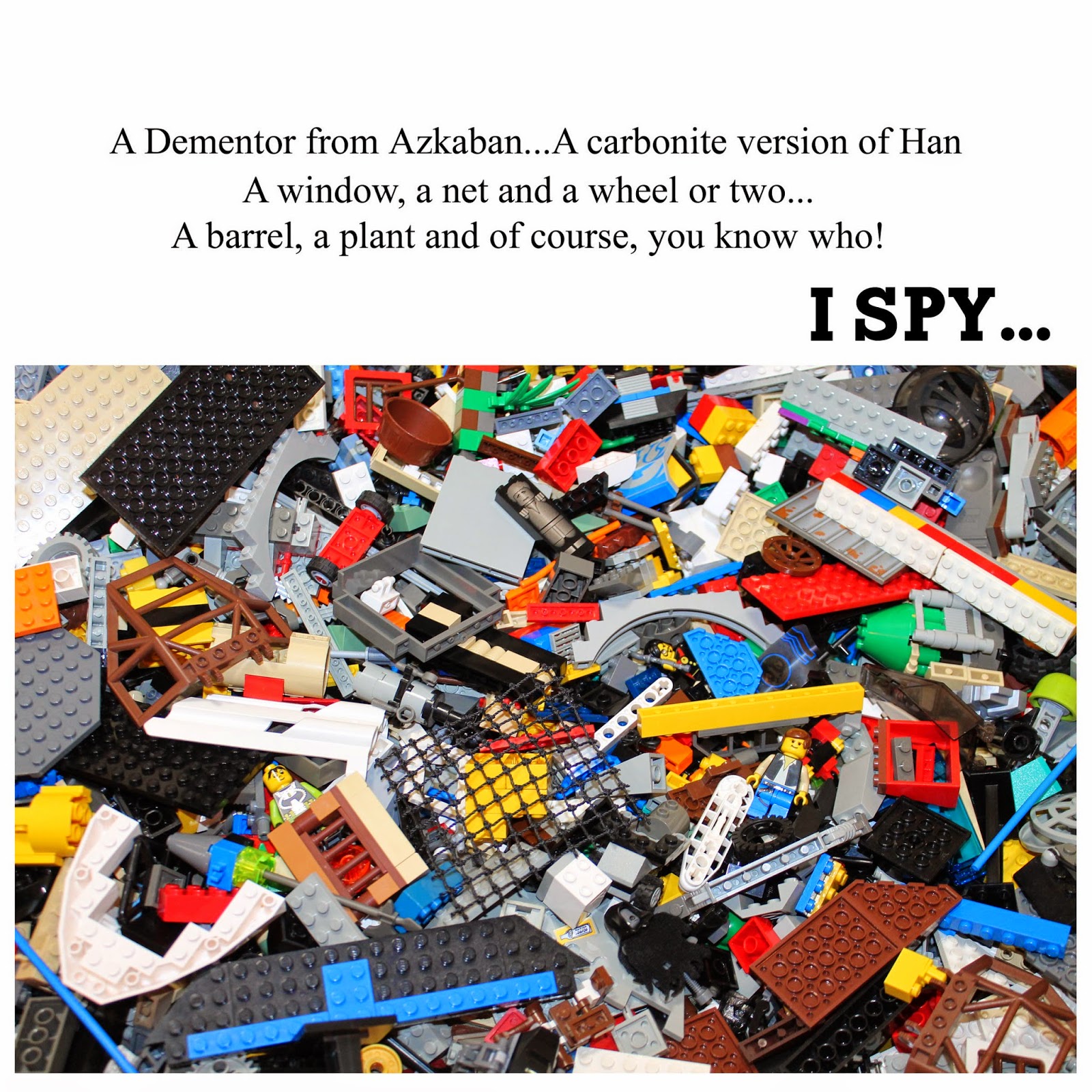 Lego I Spy with my Little Eye Book!