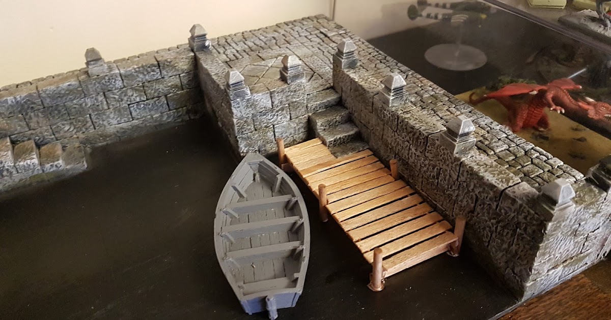 Yith's Wargaming Blog: Building Medieval Docks #4