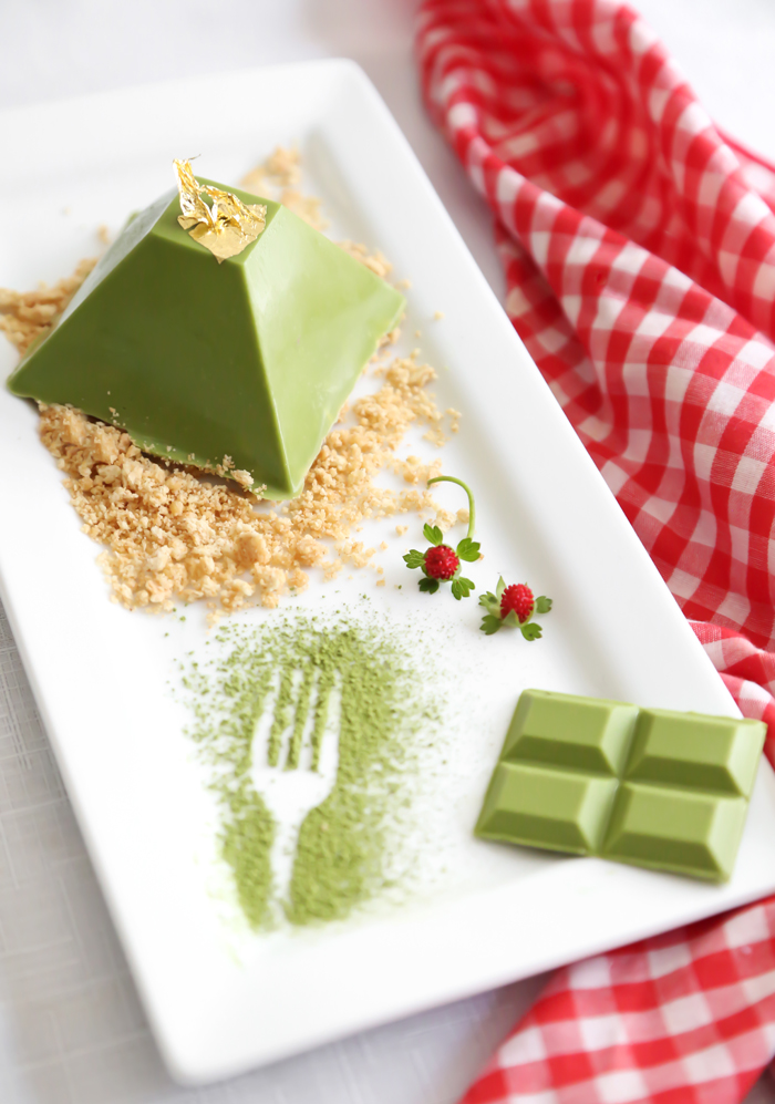 Matcha Picchu: A Matcha, Strawberry, and Milk Caramel Dessert ...