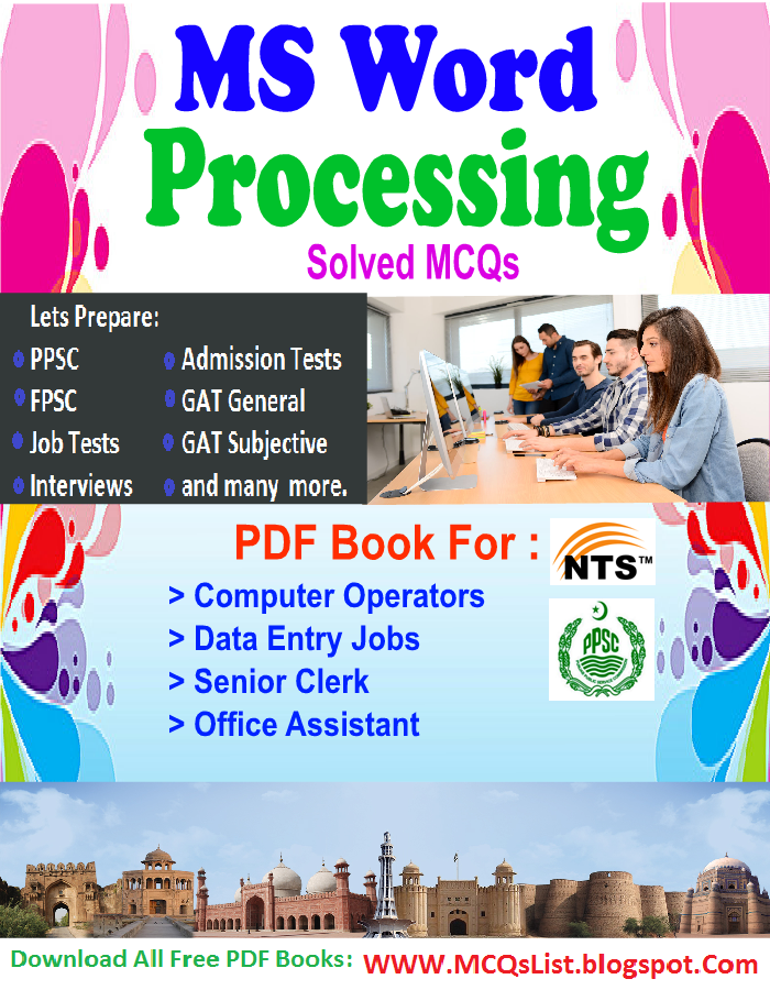Basic MS Office MCQs With Answers PDF Book Dogar Brothers – Solve MCQs Basic MS Office MCQs With Answers PDF Book Dogar Brothers – Solve MCQs