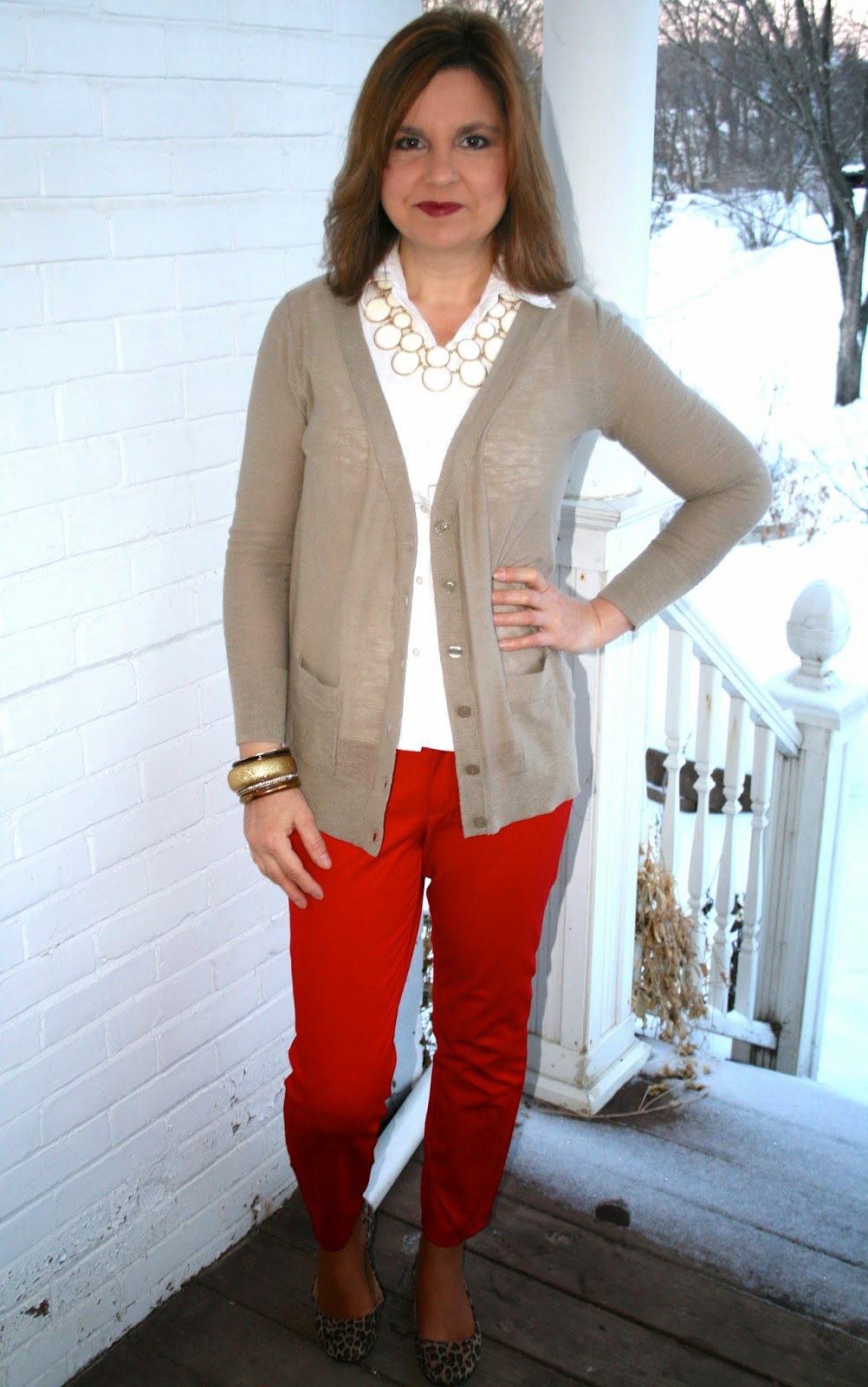 Amy's Creative Pursuits: How To Style Red Pants