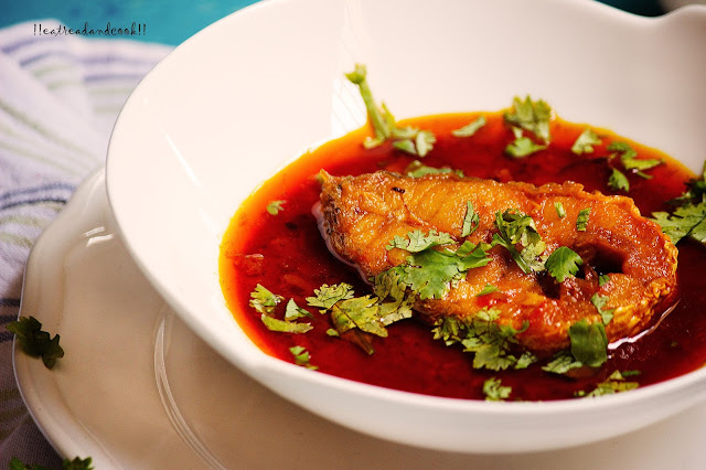 Tomato Maach / Fish in a silky smooth Tomato Curry