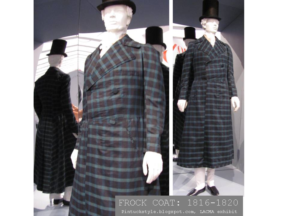 Pintucks: Menswear and Dandys: 19th century Tailored Suits as Inspiration