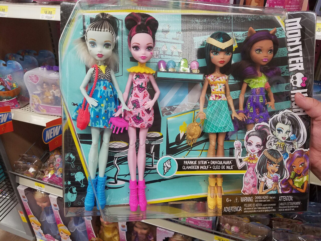 Monster High-Pretty : Fotos Caseras de la caja del Pack Monster High ...