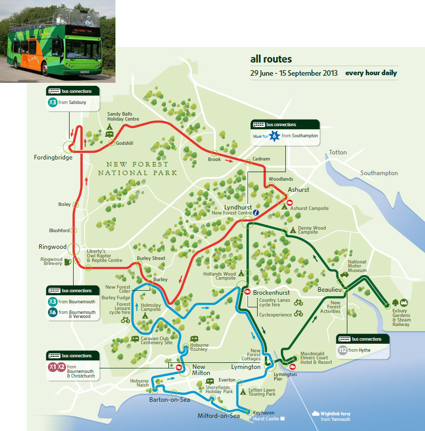 Enjoy Milford on Sea: Open Top Tour Bus coming to Milford