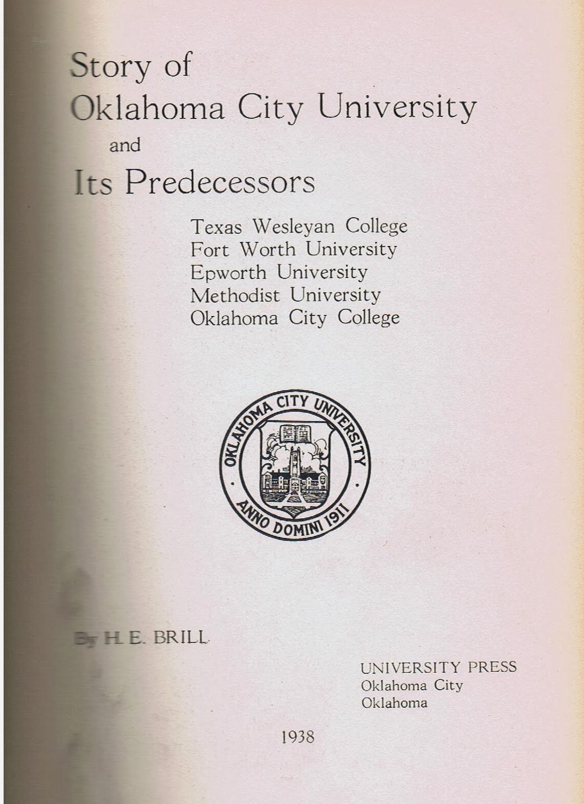 Album of Oklahoma History: Classic History Book of Oklahoma City University