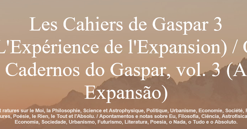 Os Cadernos do Gaspar, vol. 2 (a sebenta) / Les cahiers de Gaspar, vol ...
