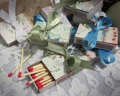 Shades Of Tangerine: Victorian Match Boxes (DIY)