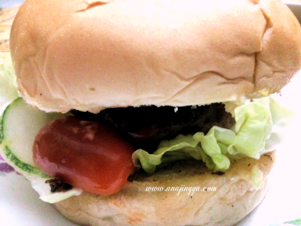 Cara buat homemade burger patty