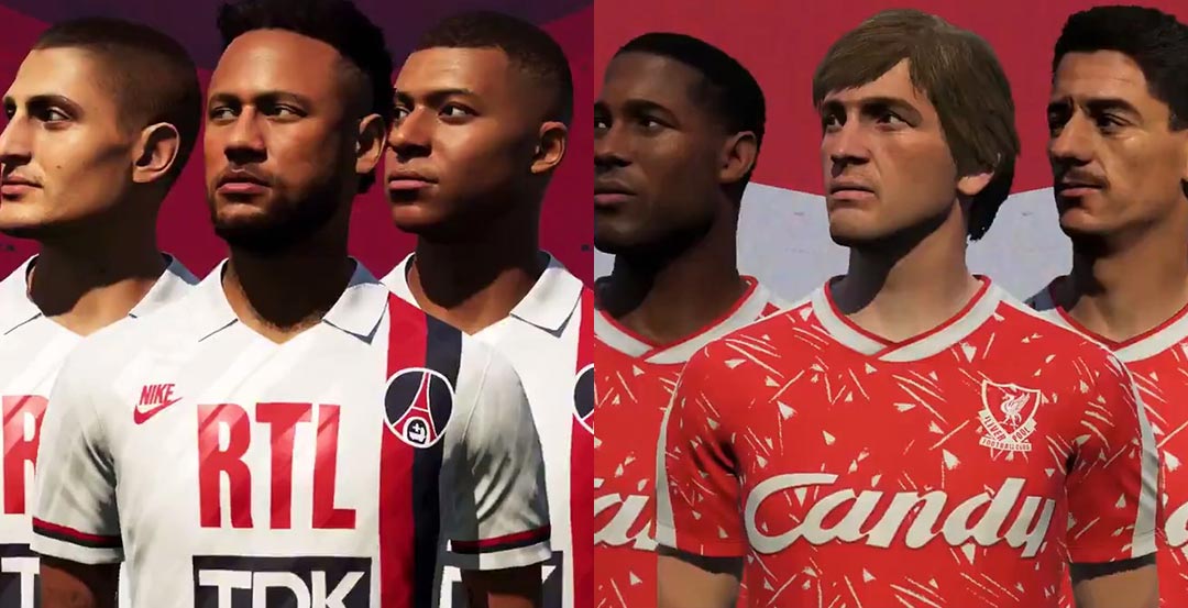 FIFA 20 Launch Chelsea, Liverpool, Man City & PSG Retro Kits - Footy ...