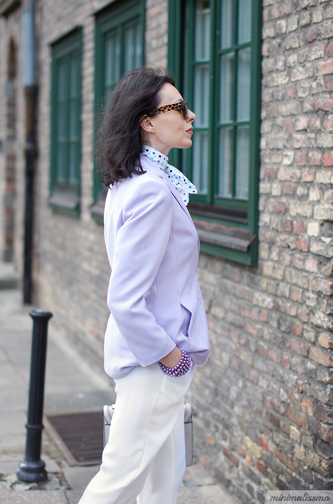 Liliowy koniec lata - Minimalissmo. Blog modowy