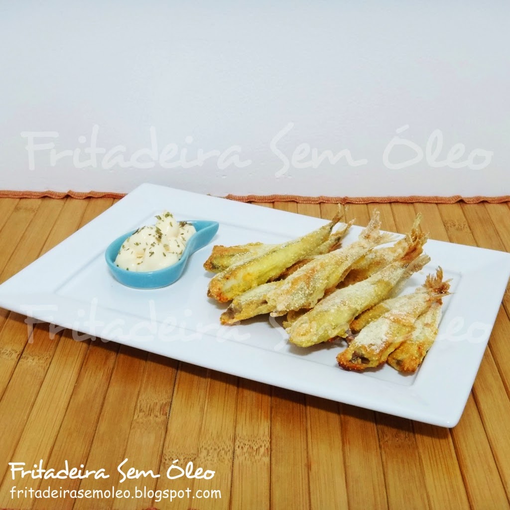 Manjubinha Frita na AirFryer | Fritadeira Sem Óleo - Receitas AirFryer