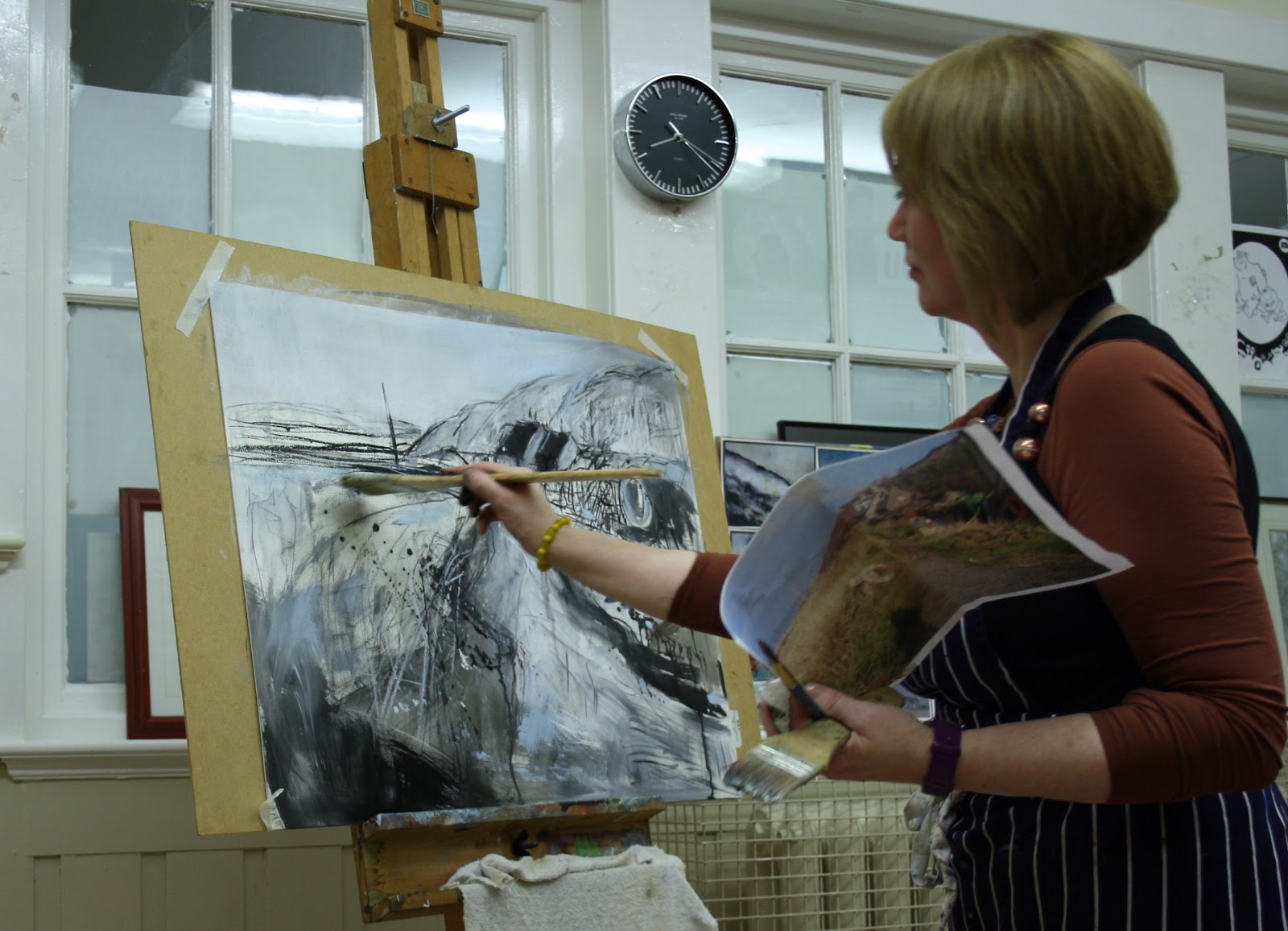New Cunninghame Art Club: May Byrne, expressive artist