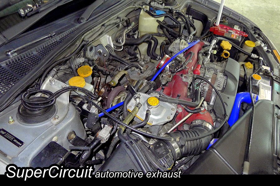 SUPERCIRCUIT Exhaust Pro Shop: Subaru Impreza S204 Downpipe