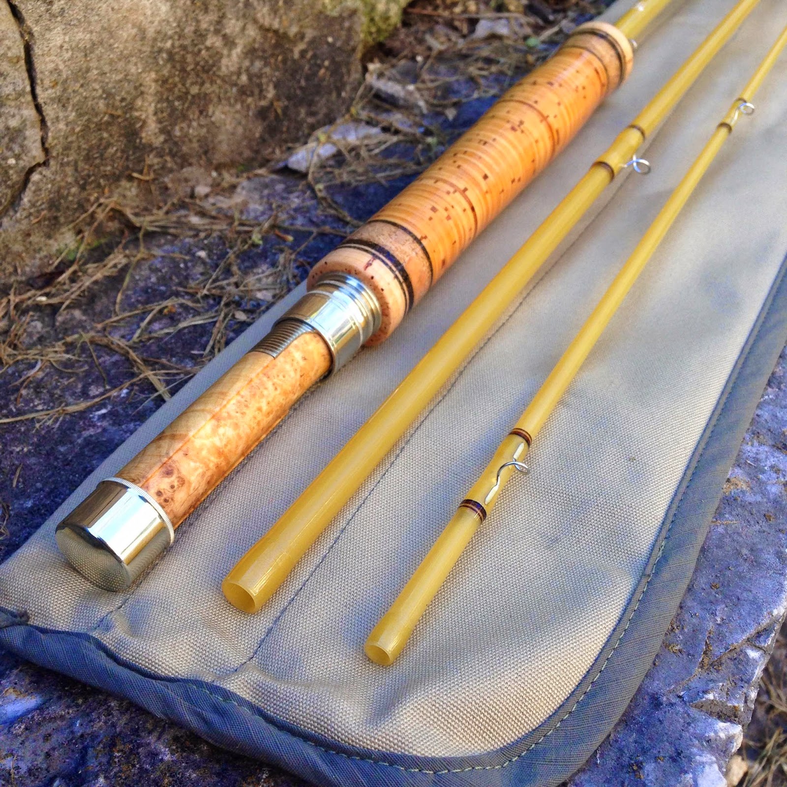 The Fiberglass Manifesto: Cordova Custom Rods - Birch Bark & Glass