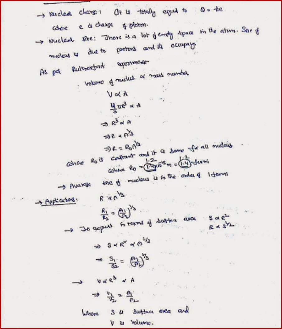 Discovery of Neutron,Radius and Density of Nucleus | IIT JEE and NEET ...