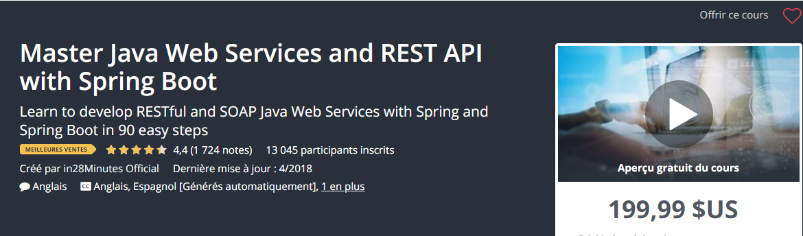 Chia Sẻ Khóa Học Master Java Web Services and REST API with Spring Boot ...