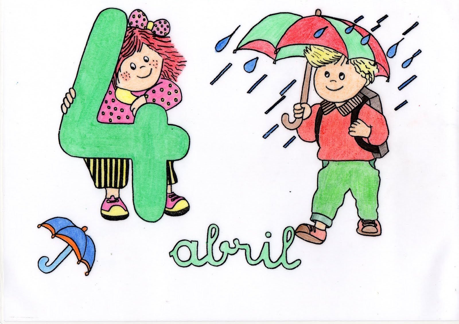 Dibujos de los meses del Año ~ Dibujos para Niños