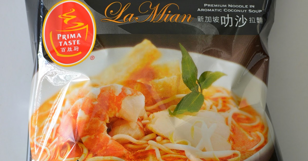 Prima Taste Singapore Laksa La Mian Instant Noodle |Johor Kaki Travels ...
