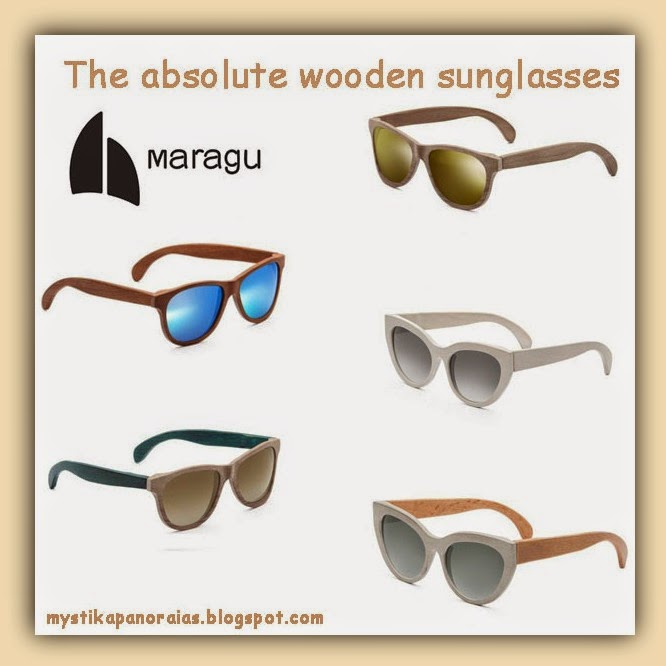 Τα Μυστικά της Παν..ωραίας: Maragu Wooden Sunglasses! Τα απόλυτα ξύλινα ...