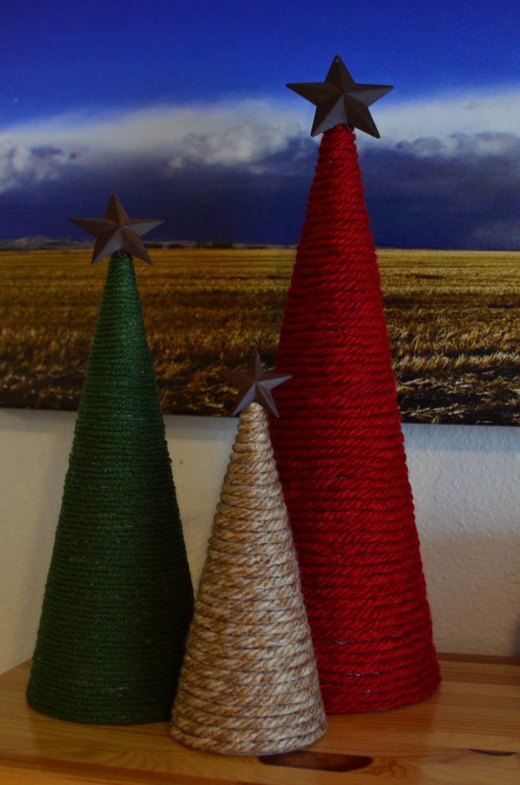 nb | Adore Style.: Tutorial Tuesday: Yarn Trees.