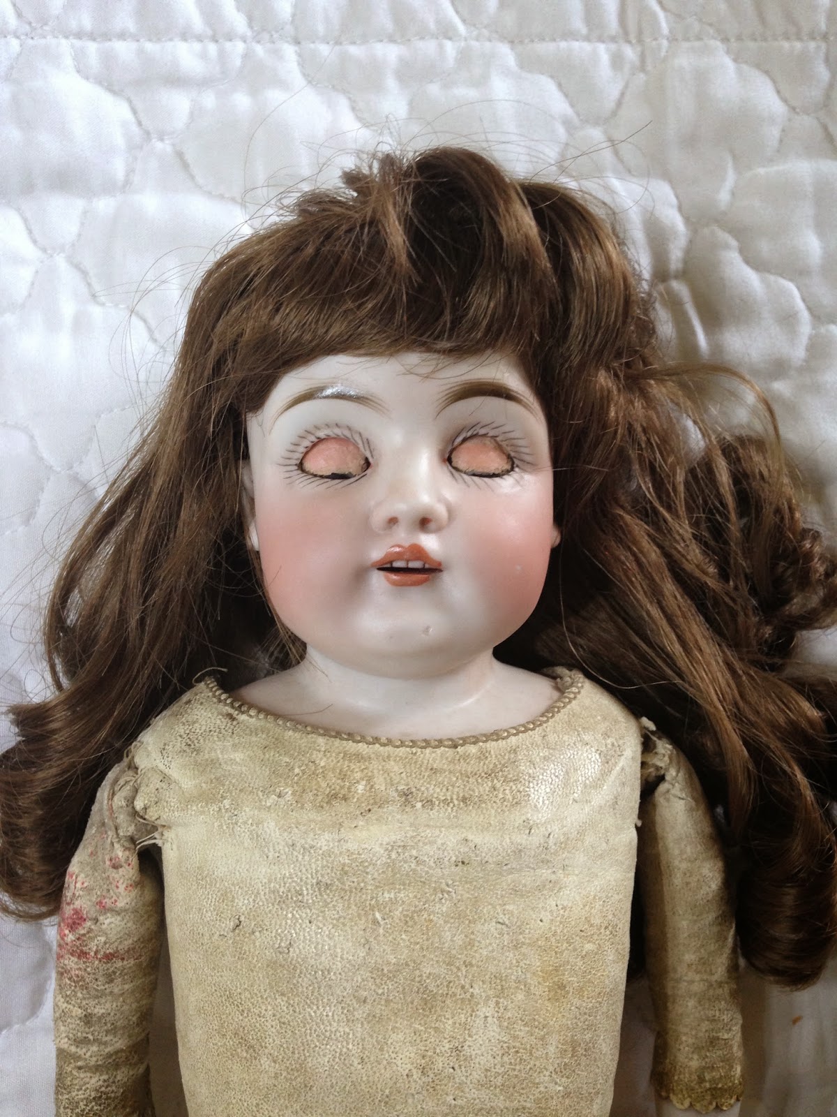 Once Upon A Doll Collection : Meet My First Antique Doll - Kestner #154